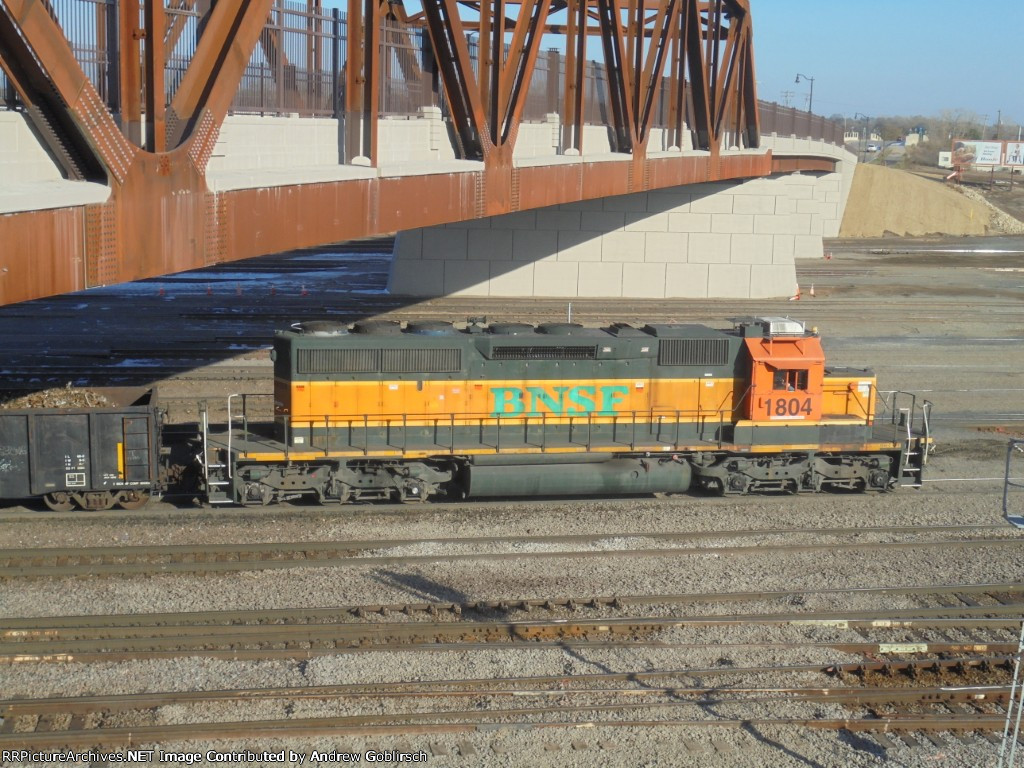 BNSF 1804 Right Side